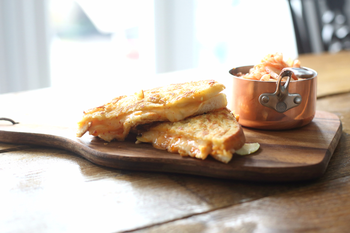 Cheese, Apple and Kimchi Toastie - ProWare Kitchen
